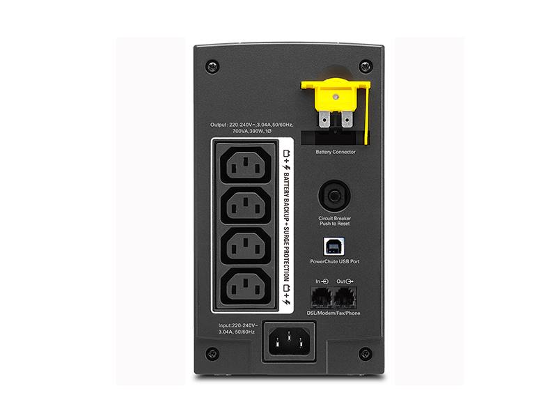 APC Back-UPS 700VA, 230V, AVR, IEC Sockets BX700UI | - ITSK - HENRY ...