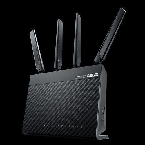 ASUS 4G-AC68U Wireless-AC1900 Dual-band LTE Modem Router 90IG03R1 ...