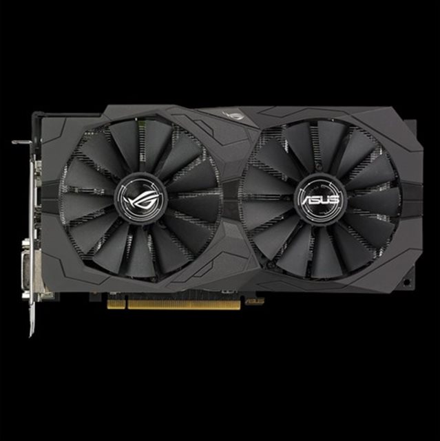 ASUS ROG-STRIX-RX570-O4G-GAMING - 4GB GDDR5 (256 bit), HDMI, 2x DVI, DP ...