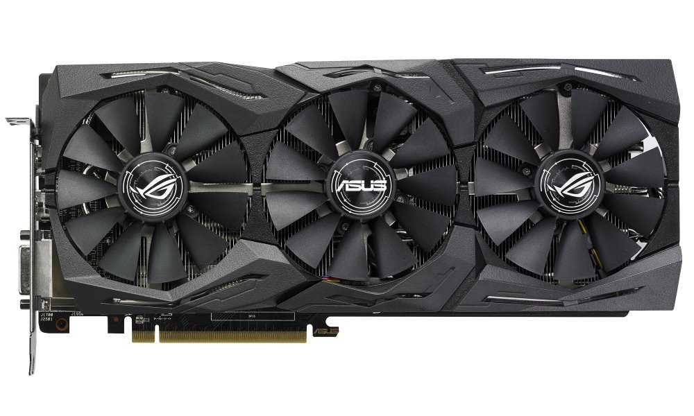 ASUS ROG-STRIX-RX580-O8G-GAMING - 8GB GDDR5 (256 bit), 2x HDMI, DVI, 2x ...