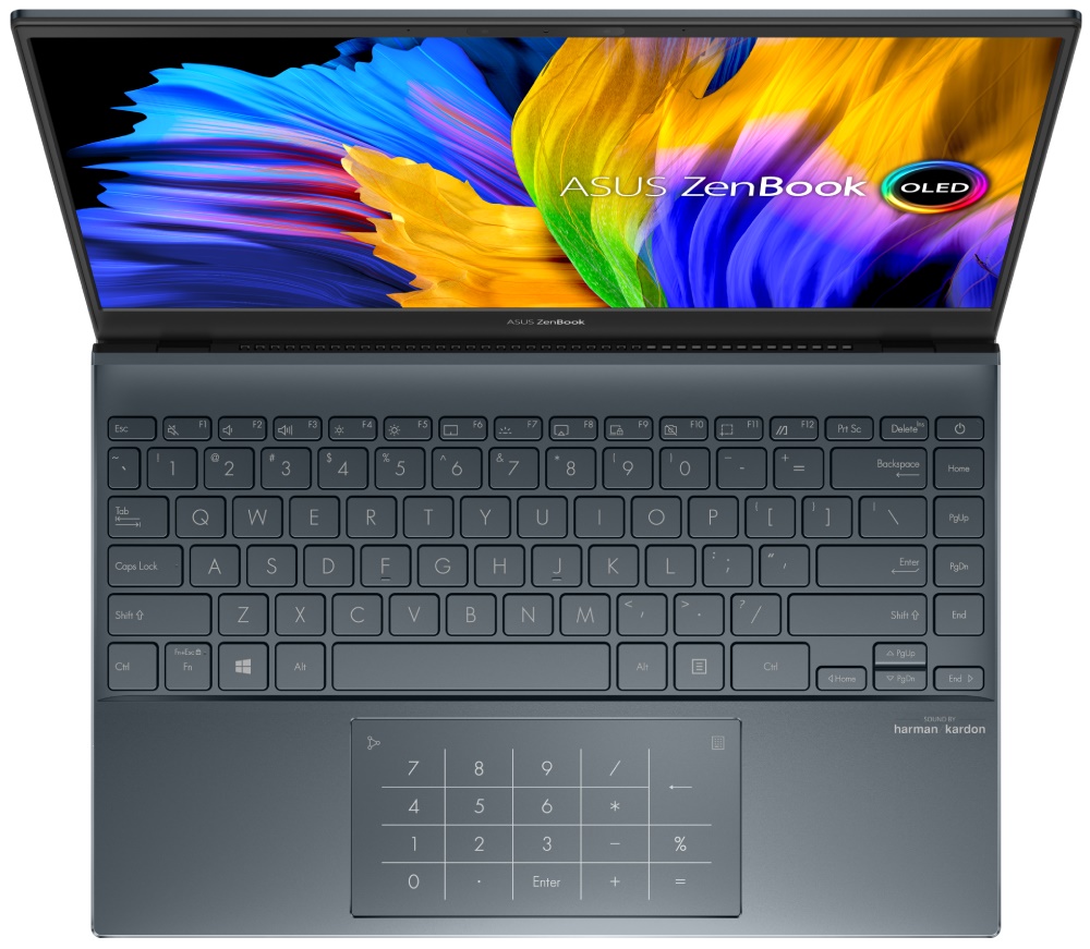 ASUS Zenbook R5-5500U, 8GB, 512GB SSD, Integr., 13,3" UHD OLED, Win11 ...