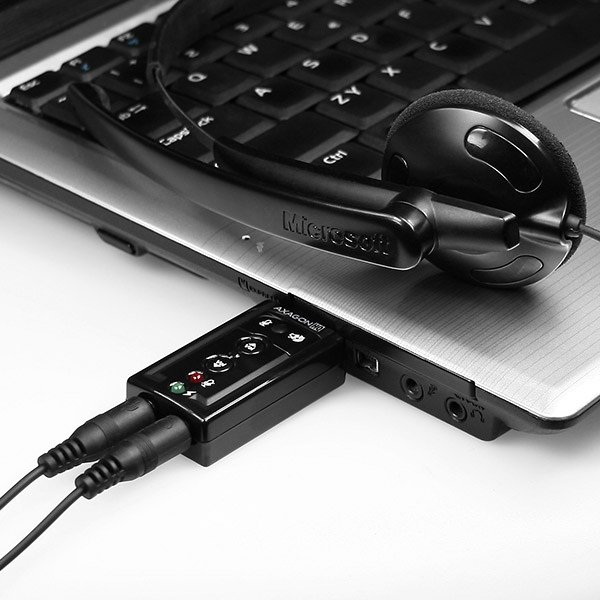 AXAGO USB2.0 - HQ audio adapter 96kHz S/PDIF out ADA-25 | - ITSK ...