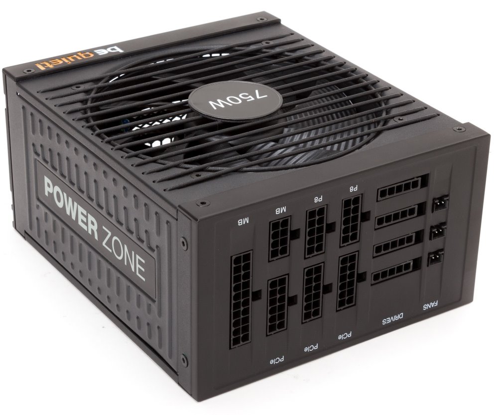 Be quiet! / zdroj POWER ZONE 750W / active PFC / 135mm fan / modulární ...