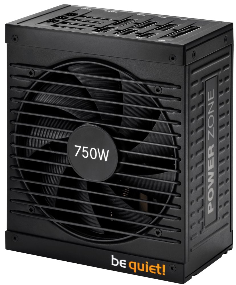 Be quiet! / zdroj POWER ZONE 750W / active PFC / 135mm fan / modulární ...