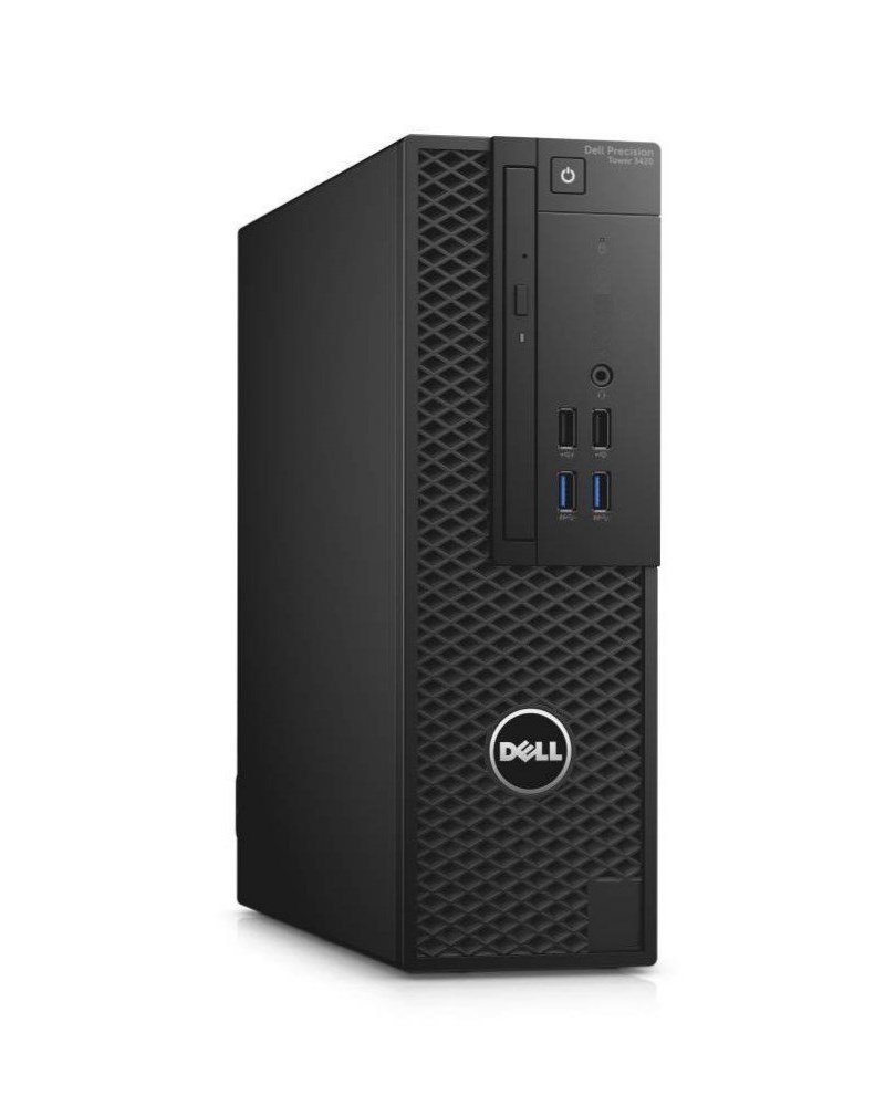 DELL Precision T3420 SF/ Xeon E3-1220 v5/ 16GB/ 256GB SSD/ Quadro P600 ...