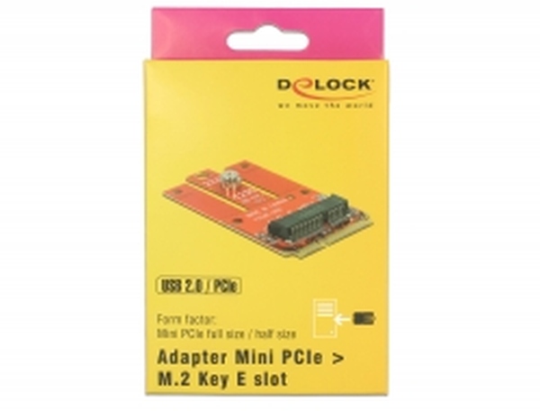 Delock Adaptér Mini PCIe > M.2 slot Key E 63909 | - ITSK - HENRY ...