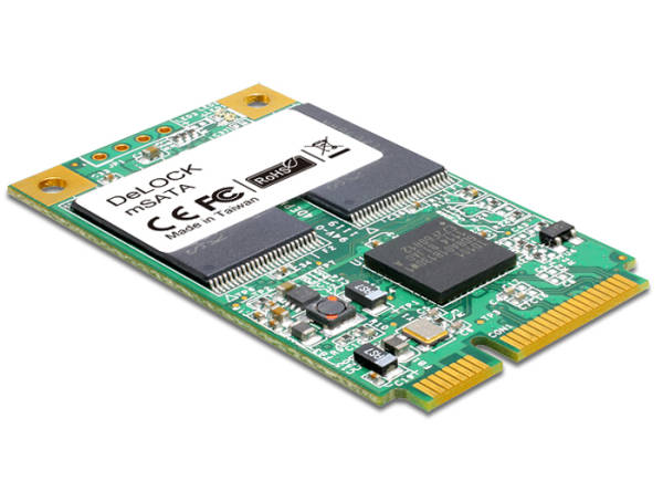 Delock MiniPCIe mSATA 6 Gb/s flash module 256 GB -40°C ~ +85°C 54710 ... Delock MiniPCIe mSATA 6 Gb/s flash module 256 GB -40°C ~ +85°C 54710 ...