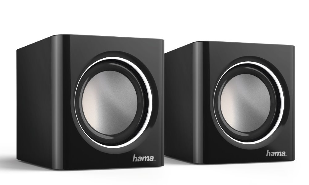 HAMA reproduktory k notebooku a PC Sonic Mobil 185/ 2.0/ 3W/ 3,5 mm ...
