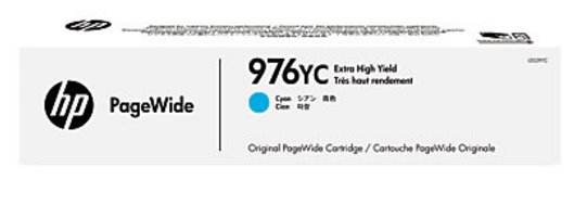 HP originál ink L0S29YC, HP 976YC, cyan, 16000str., HP PageWide Managed ...