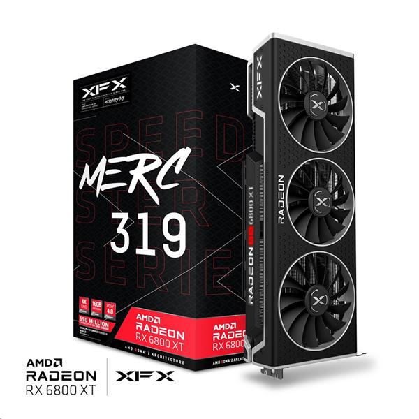 XFX Radeon RX 6800XT Speedster SWFT 319 16GB/256-bit GDDR6 HDMI 3xDP RX ...