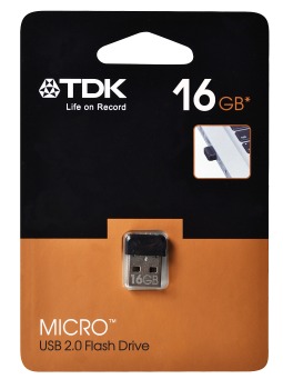 16GB . USB kľúč . TDK Micro, čierny t78846 | - ITSK - HENRY ...