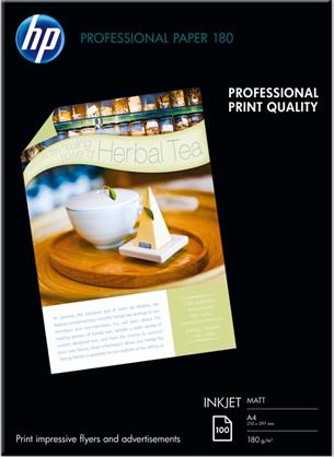 Q6592A HP Superior Inkjet Paper 180 matný, 180 g/m2/A4/100 listov ...