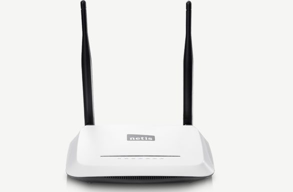 WiFi router Netis WF-2419 AP/Client/4x LAN/1x WAN/300 Mbps/ 2x 5dBi ...