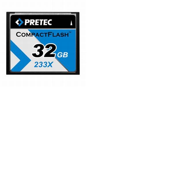 Pretec 32 GB CompactFlash 233x PCCF32G | - ITSK - HENRY - Internetový ...