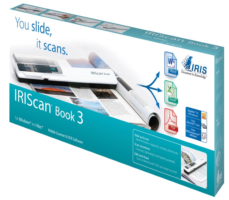 IRIS skener IRISCan Book 3 - přenosný skener 457888 | - ITSK - HENRY ...