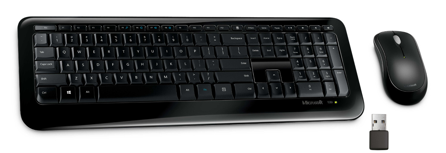 Microsoft Wireless Desktop 850 - Klávesnice a sada myši - bezdrátový ...