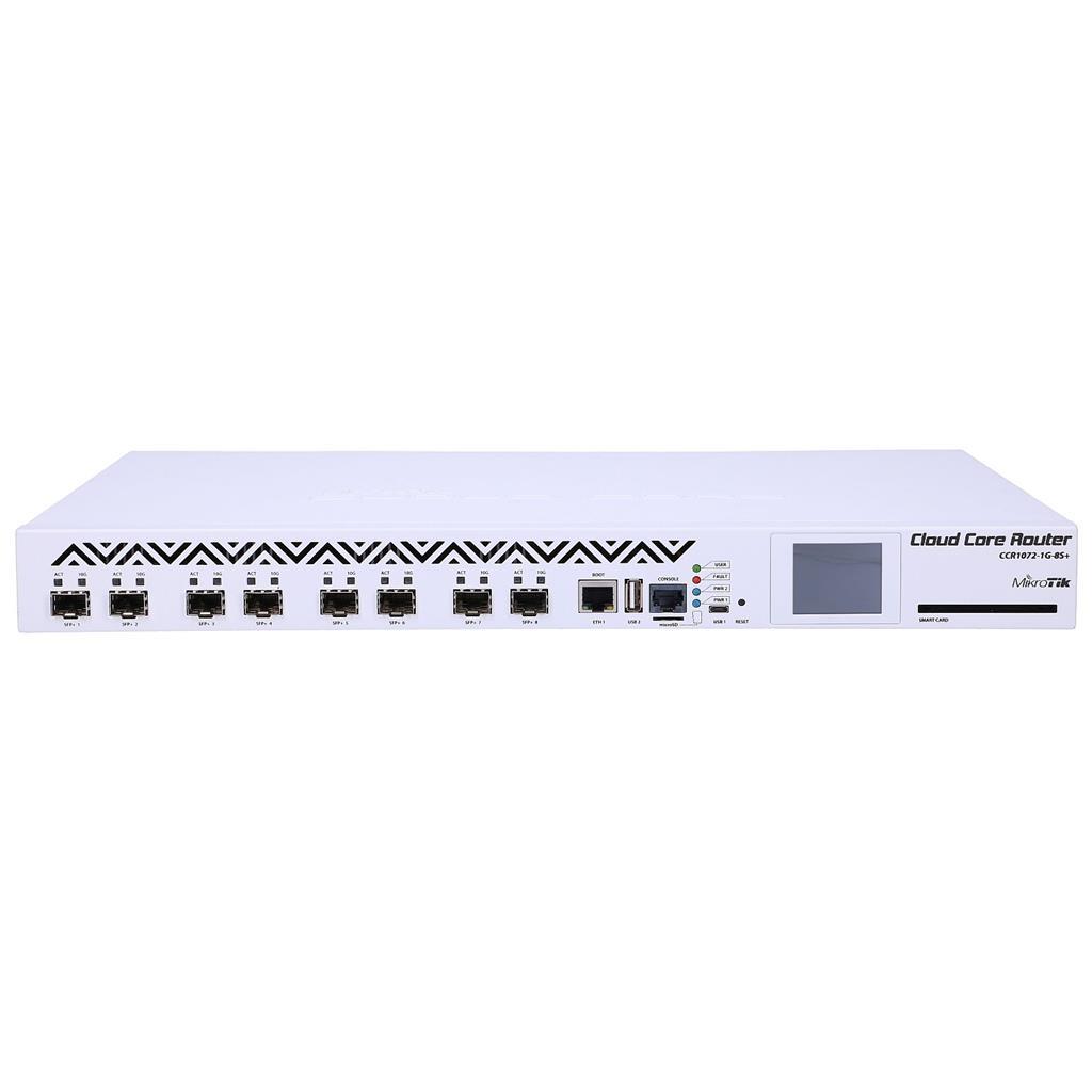 MIKROTIK RouterBOARD Cloud Core Router CCR1072-1G-8S+ L6 (1GHz; 16GB ...