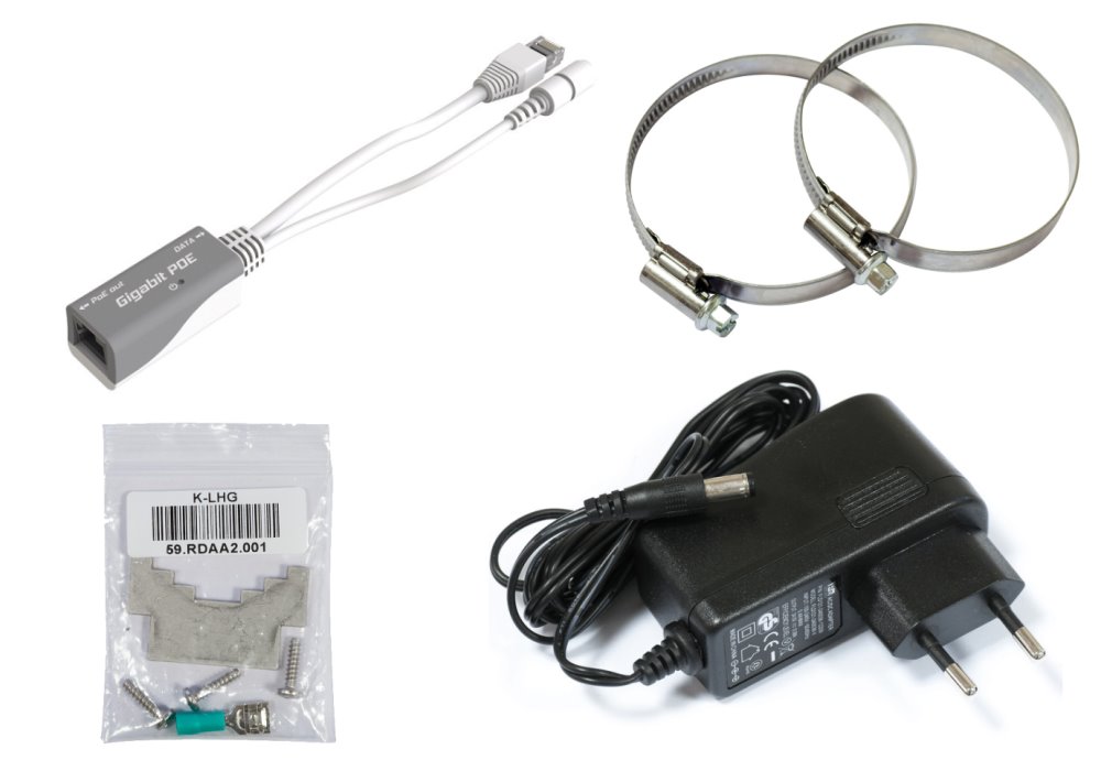 MikroTik RouterBOARD LHGG LTE6 kit, 2/3/4G (LTE) modem, 17dBi, SIM slot ...