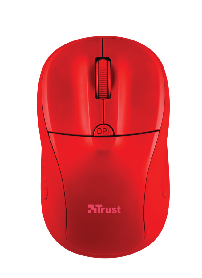 myš TRUST Primo Wireless Mouse - matte red 22138 | - ITSK - HENRY ...