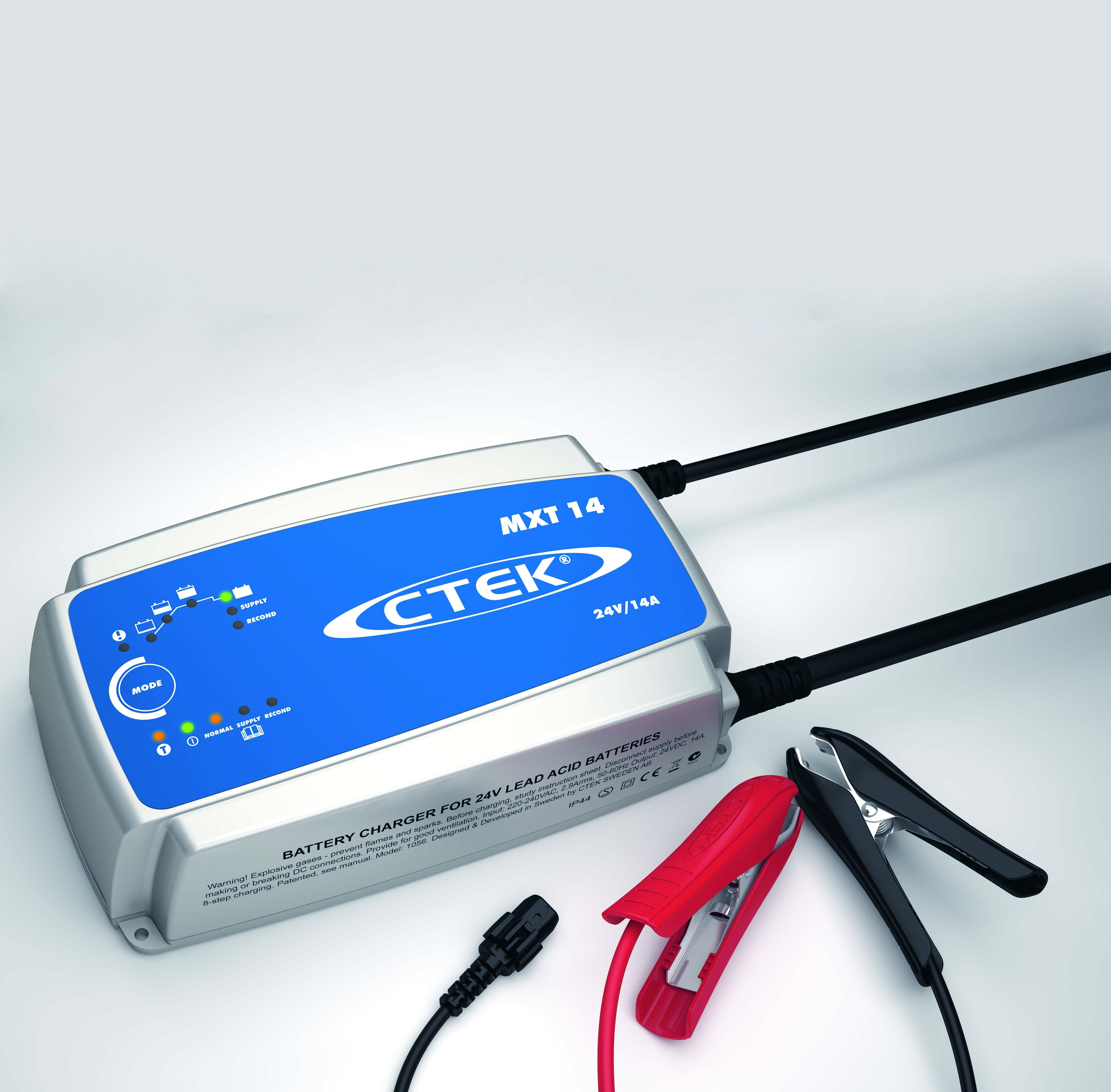 Nabíjačka CTEK MXT 14 pre autobatérie (24V, 14A, 28-300Ah/500Ah ...
