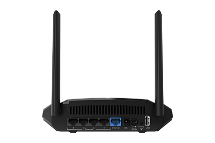 NETGEAR R6120 - Bezdrátový router - 4portový switch - GigE - 802.11a/b ...