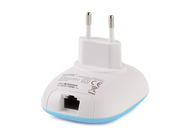 Netis WIFI Repeater / Extender 300Mbps, RJ45 konektor, blue E1+(BLUE ...