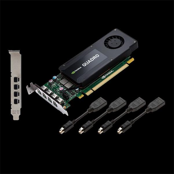 NVIDIA Quadro K1200 4GB GDDR5/128bit, 4xminDP RVCQK1200DP-PB | - ITSK ...