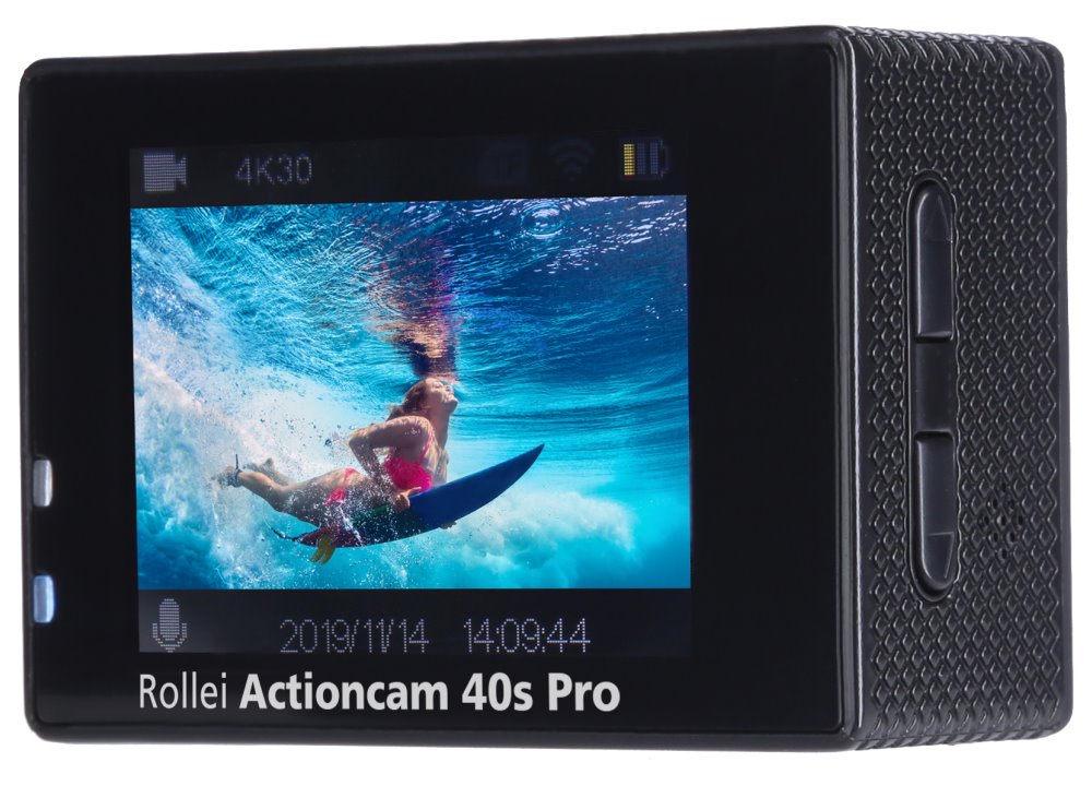 Rollei ActionCam 40s Pro/ 4K 30fps/ 1080P/ 60fps/ CZ a SK menu 20299 ...