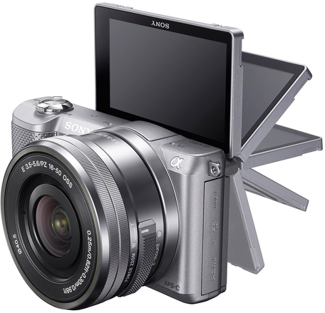 SONY ILCE-5000 Fotoaparát Alfa 5000 s bajonetem E + 16-50mm objektiv ...
