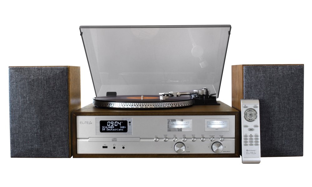 Soundmaster Music Center PL880/ USB/ FM/ BT/ DAB+/ CD/ Gramofon ...