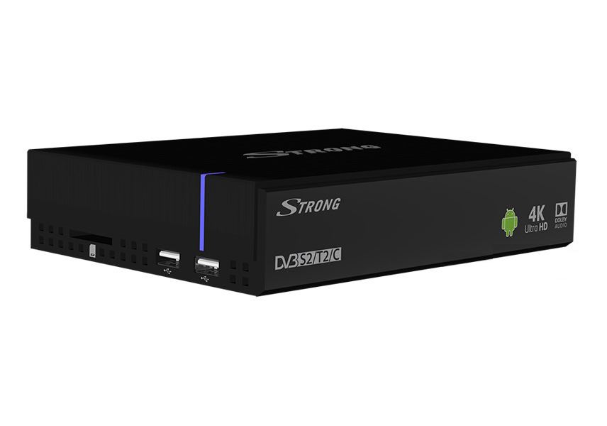 STRONG UHD android box SRT 2400/ 4K Ultra HD/ DVB-S2/T2/C/ IPTV/ H.265 ...