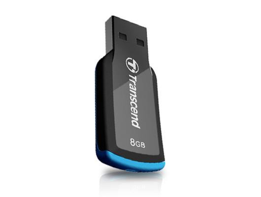 Transcend 8GB JetFlash 360, USB 2.0 flash disk, černo/modrý TS8GJF360 ...